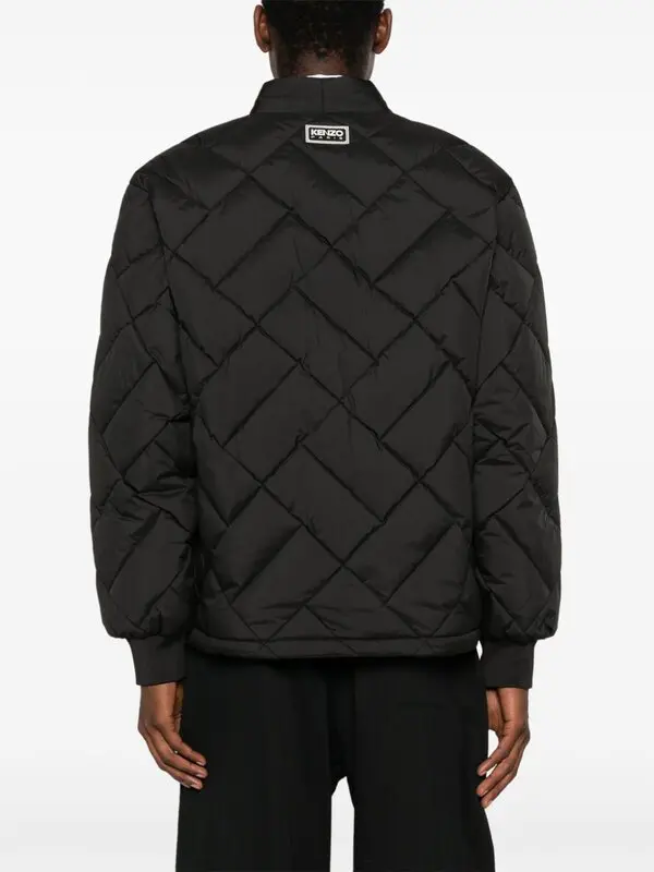 Kenzo Wrap-design Padded Jacket