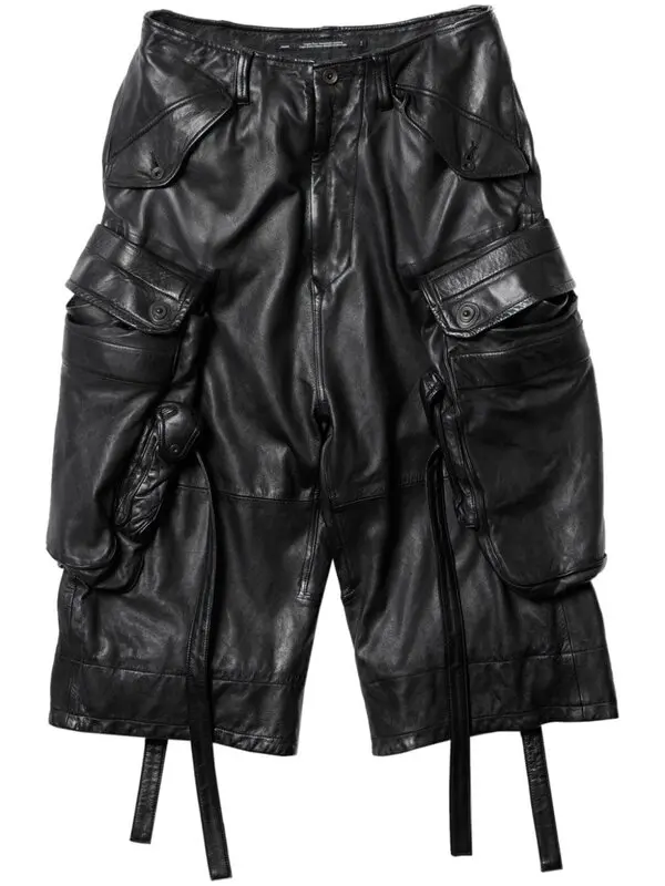 Julius Gas Mask Shorts - Black | Editorialist