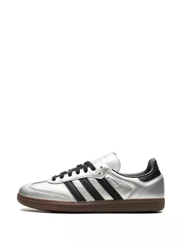 Adidas Samba Og Metallic Sneakers - Silver