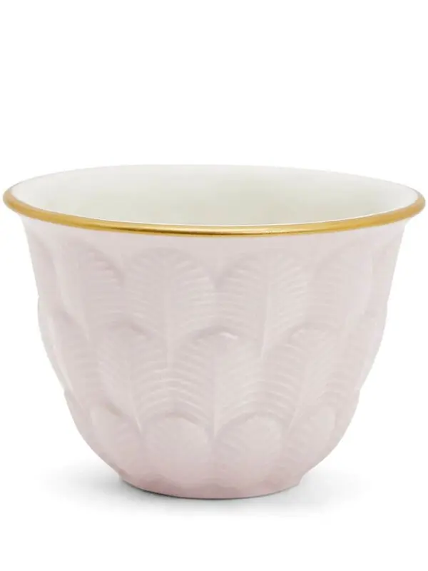 VILLARI Peacock Coffee Cup