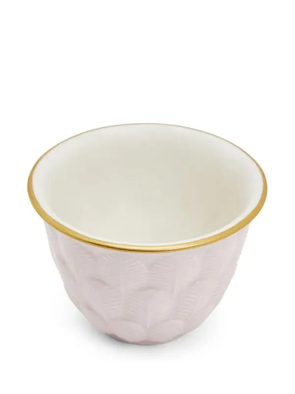 VILLARI Peacock Coffee Cup