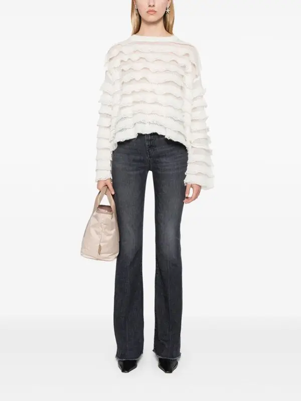 Pinko Mid-rise Flared Jeans