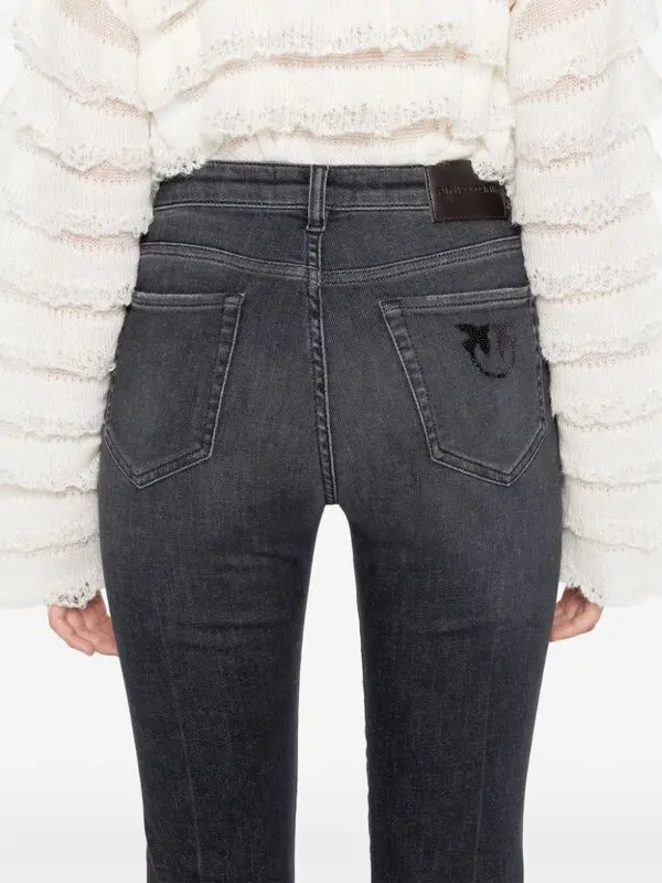 Pinko Mid-rise Flared Jeans