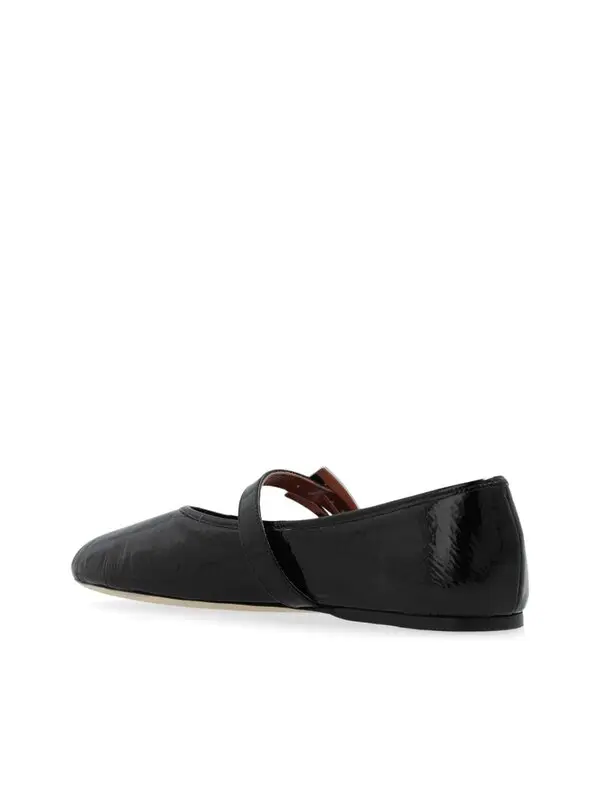 Paris Texas Sveva Ballerina Shoes - Black