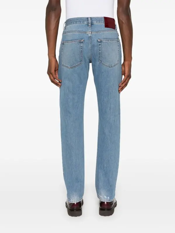 Gucci Web-stripe Tapered Jeans