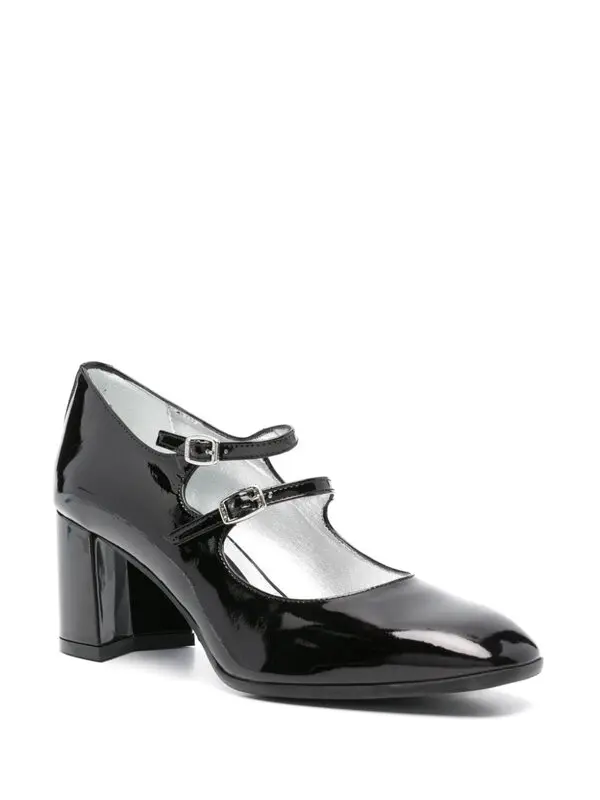 CAREL Alice 60mm Leather Pumps - Black