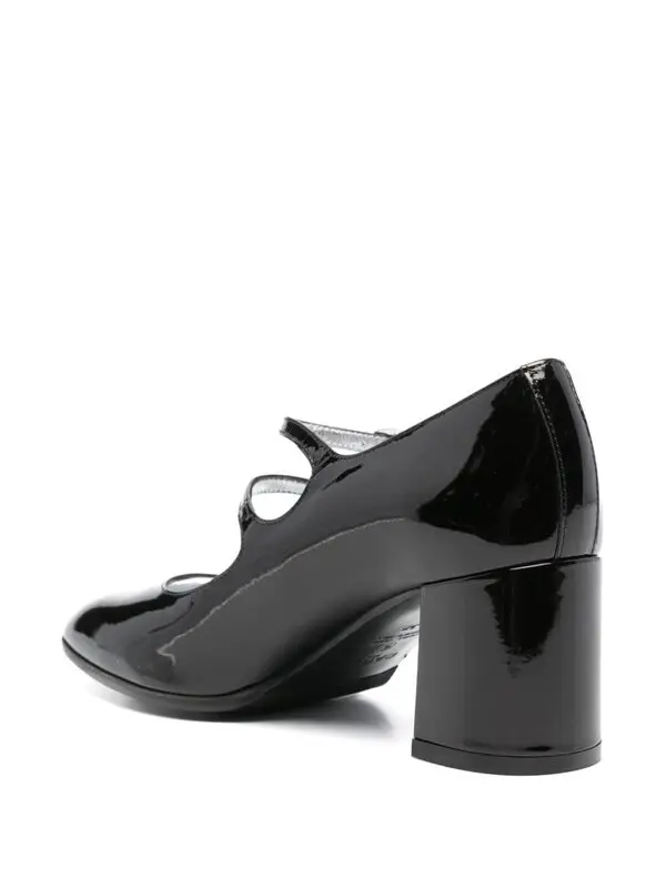 CAREL Alice 60mm Leather Pumps - Black