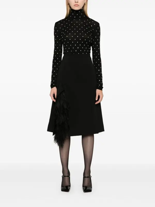 Stella McCartney Appliqué Midi Skirt