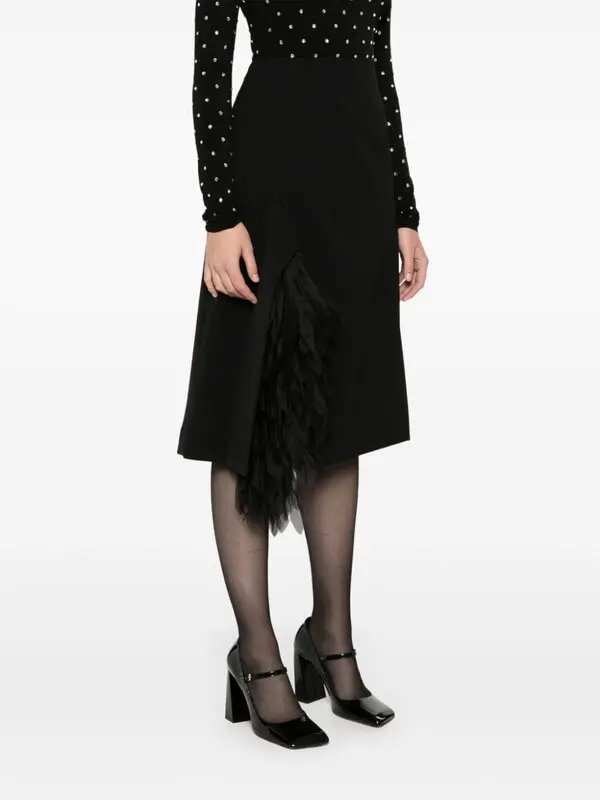Stella McCartney Appliqué Midi Skirt
