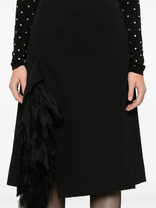 Stella McCartney Appliqué Midi Skirt