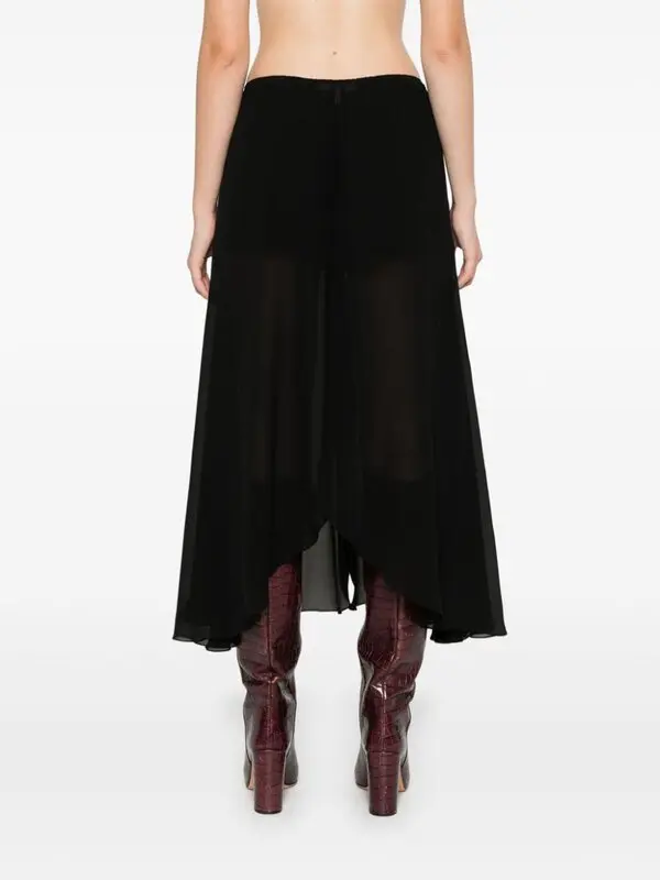Chloé Georgette Cropped Trousers