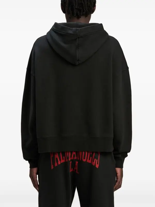 Palm Angels Logo-print Cotton Hoodie