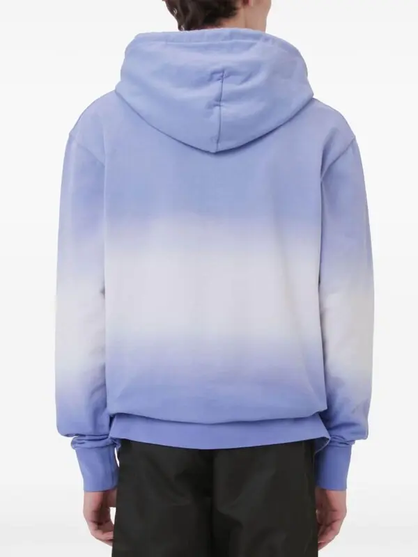 JW Anderson Gradient Cotton Hoodie - Purple