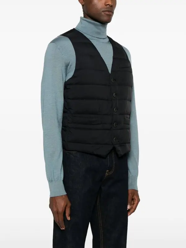 Herno Insulated Padded Gilet - Black