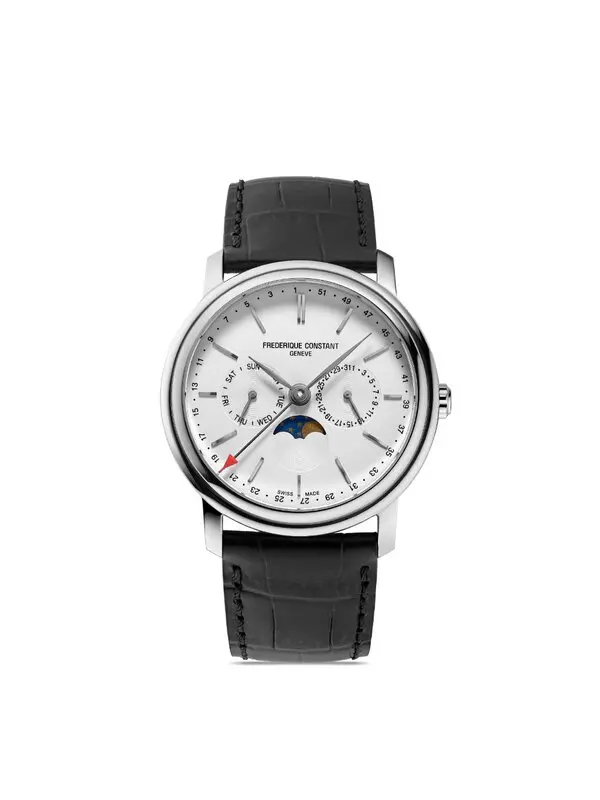 FREDERIQUE CONSTANT Classics Index Business Timer 40mm - Silver