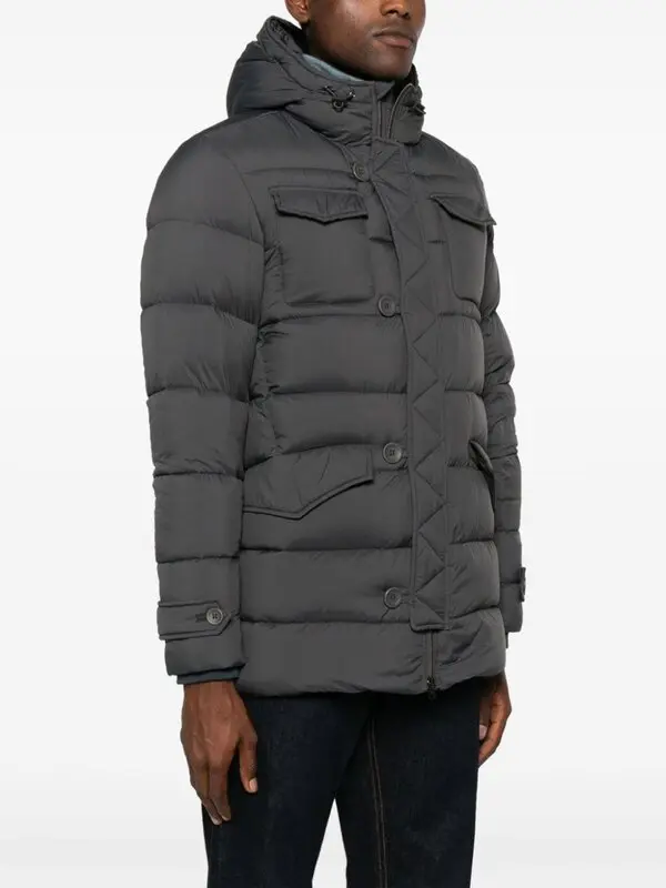 Herno Hooded Goose Down Puffer Coat
