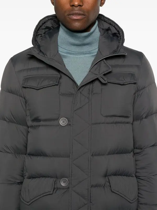 Herno Hooded Goose Down Puffer Coat