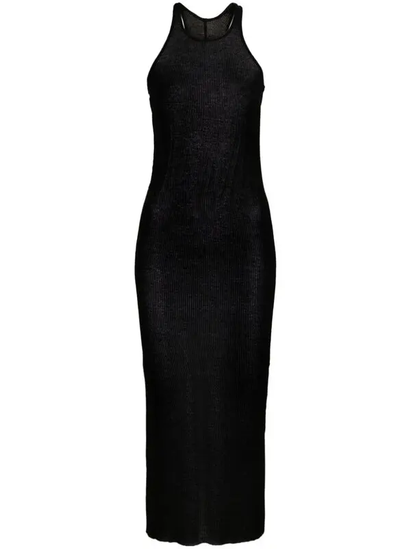 Rick Owens Slim Fit Tank Dress - Black - 10% Off | Editorialist