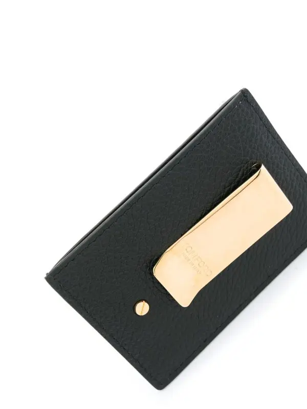 TOM FORD Grained-leather Cardholder