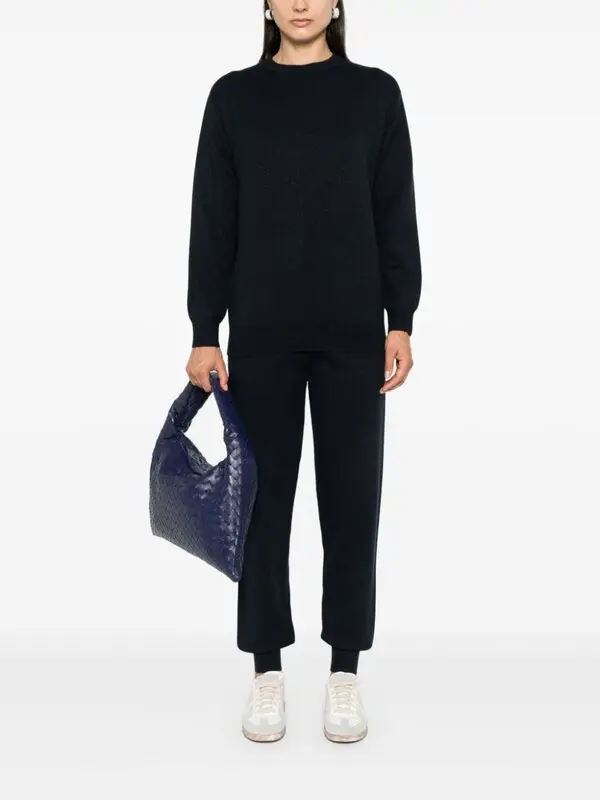 Fabiana Filippi Glittered Knit Track Pants