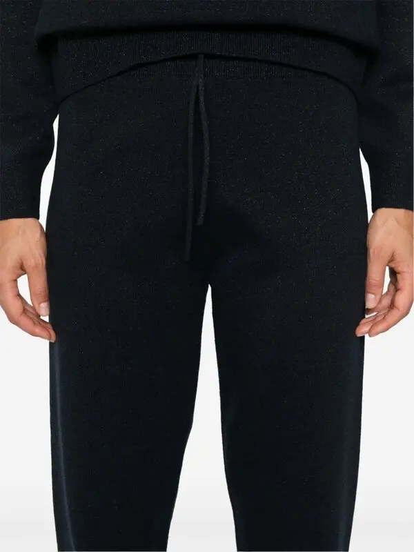 Fabiana Filippi Glittered Knit Track Pants