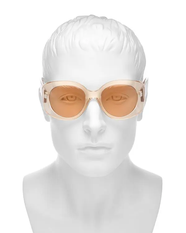 Fendi Sunglasses, 51mm - Pink/orange Solid