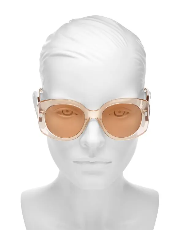 Fendi Sunglasses, 51mm - Pink/orange Solid