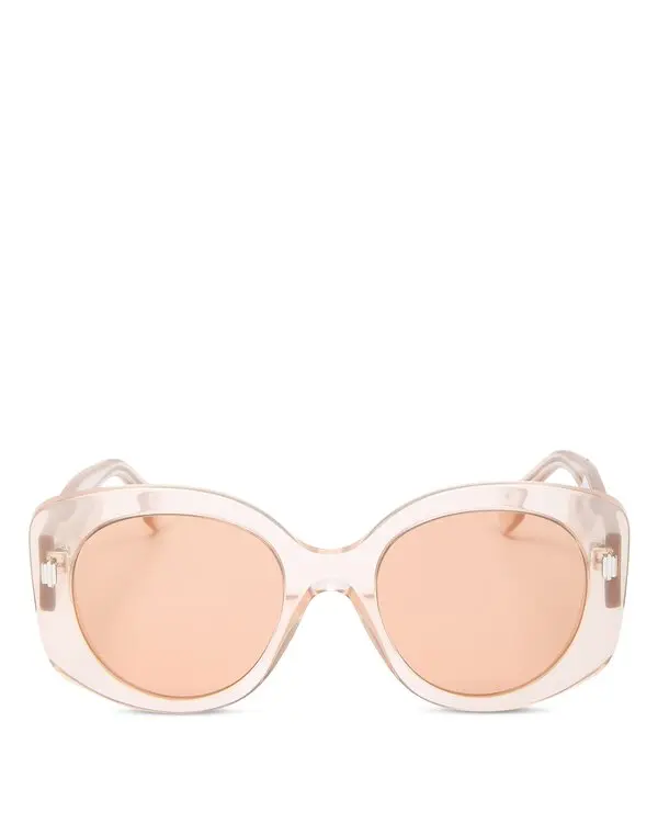 Fendi Sunglasses, 51mm - Pink/orange Solid