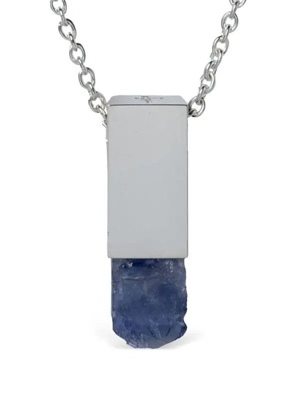 PARTS OF FOUR Talisman Cuboid Necklace - Silver