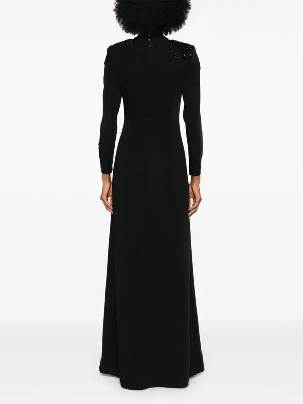 CRISTALLINI Nemesis Maxi Dress - Black