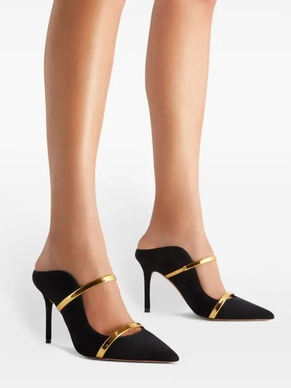 MALONE SOULIERS 70mm Maureen Leather Mules