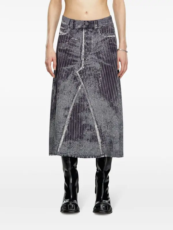 DIESEL® O-hanna Calf-length Skirt