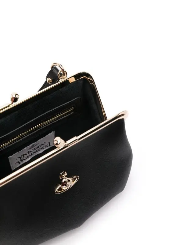 VIVIENNE WESTWOOD Granny Frame Tote Bag - Black