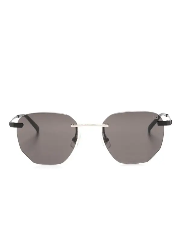 Dunhill Rimless Geometric-frame Sunglasses