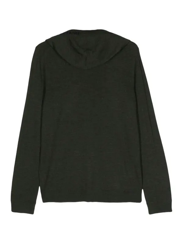 Zadig&Voltaire Zip-up Wool Hoodie - Green