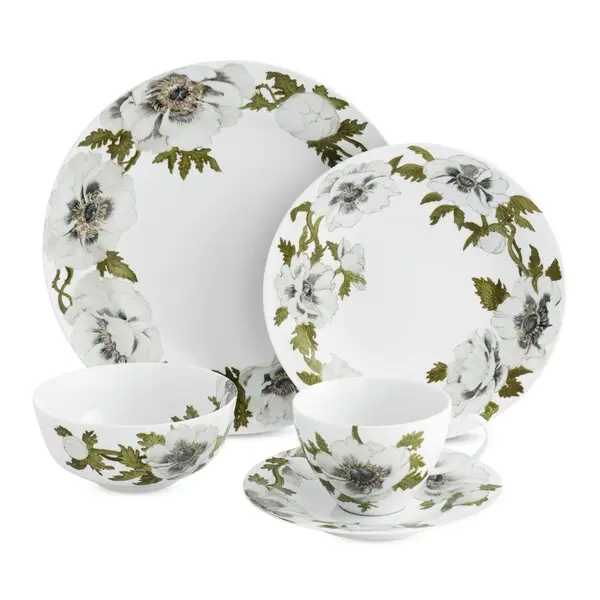 Michael Aram Anemone 5 Piece Dinnerware Place Setting