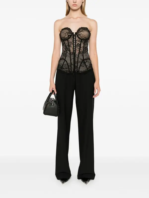NENSI DOJAKA Wide-leg Tailored Trousers