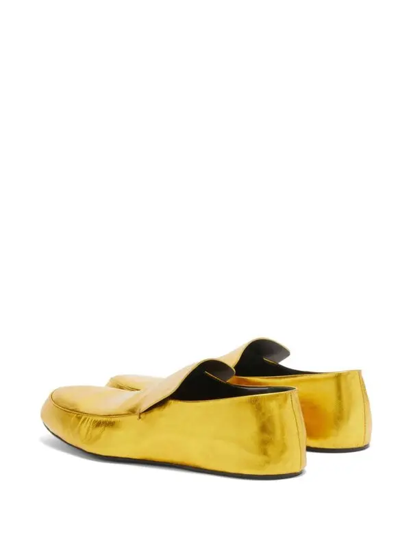JIL SANDER Slip-on Leather Loafers
