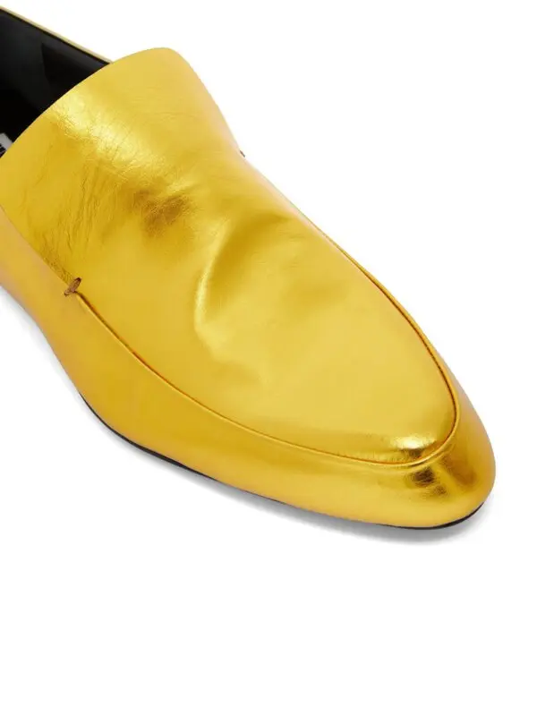 JIL SANDER Slip-on Leather Loafers