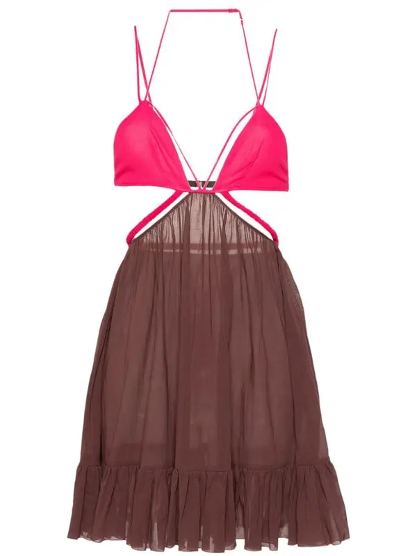 NENSI DOJAKA Cut-out Mini Dress