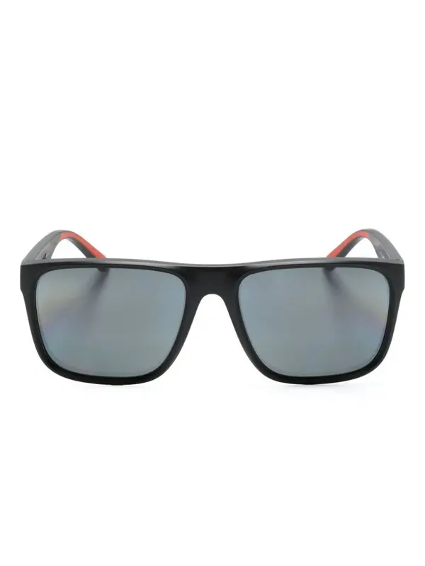 SCUDERIA FERRARI Oversized Sunglasses - Black