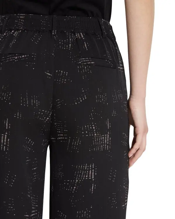 Lyssé Genesis Printed Wide-leg Pants