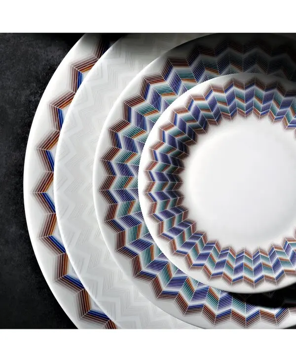 Missoni Zig Zag Jarris Dessert Plates, Set Of 6