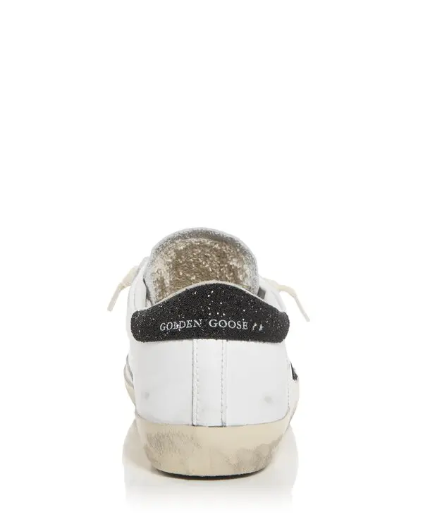 GOLDEN GOOSE Super-star Swarovski Low Top Sneakers