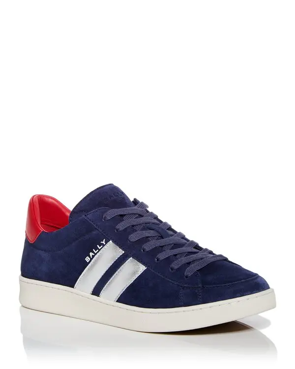 Bally Tyger Low-top Sneakers - Blue Silver Red