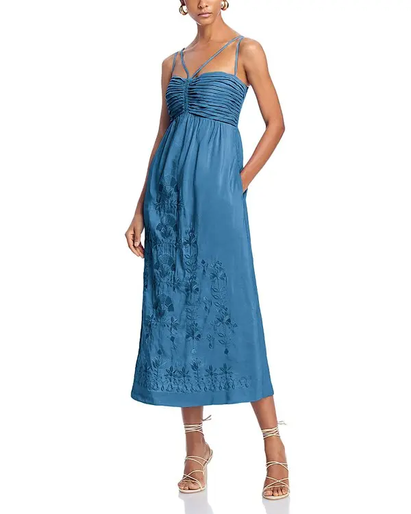 knee length dresses for ladies Ariella Midi Dress – Maison Gassmann main image 0