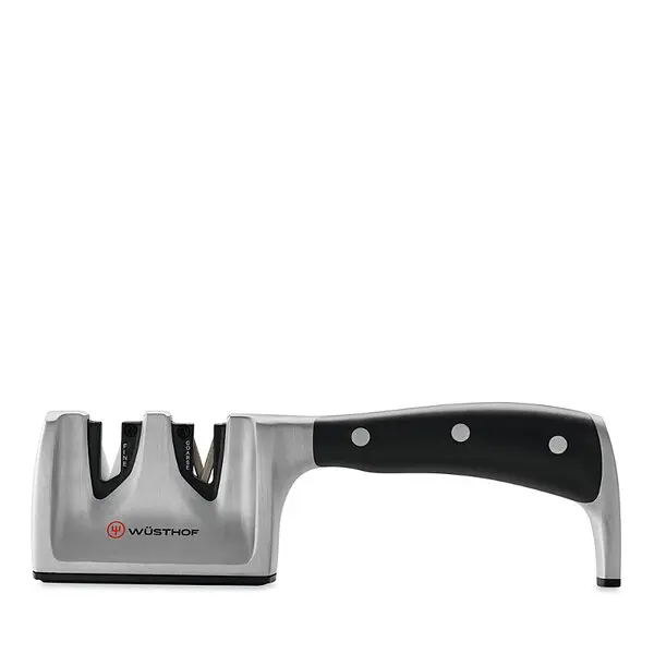 WUSTHOF Ikon Handheld Knife Sharpener - Silver