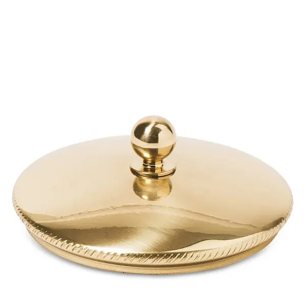 TRUDON Round Candle Topper - Gold