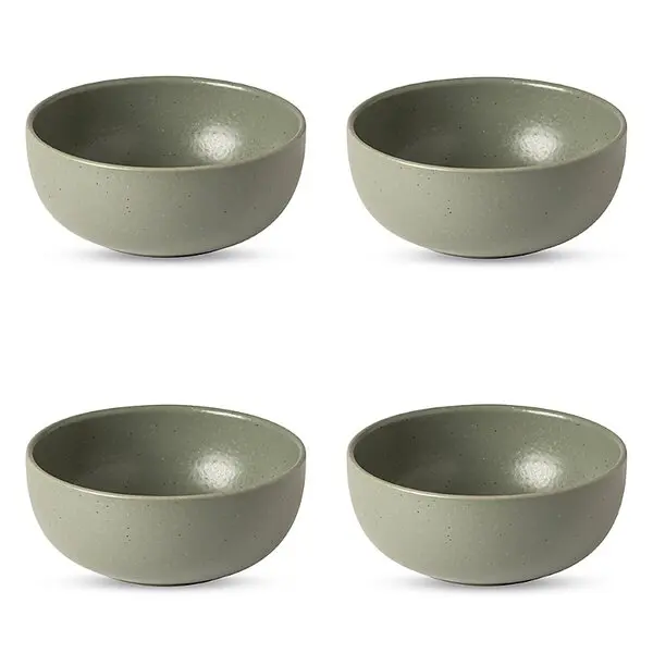 COSTA NOVA Pacifica Cereal Bowls, Set Of 4 - Artichoke