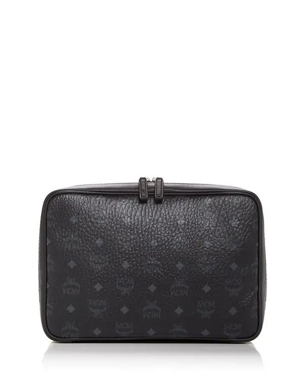 Mcm Ottomar Visetos Travel Case - Black